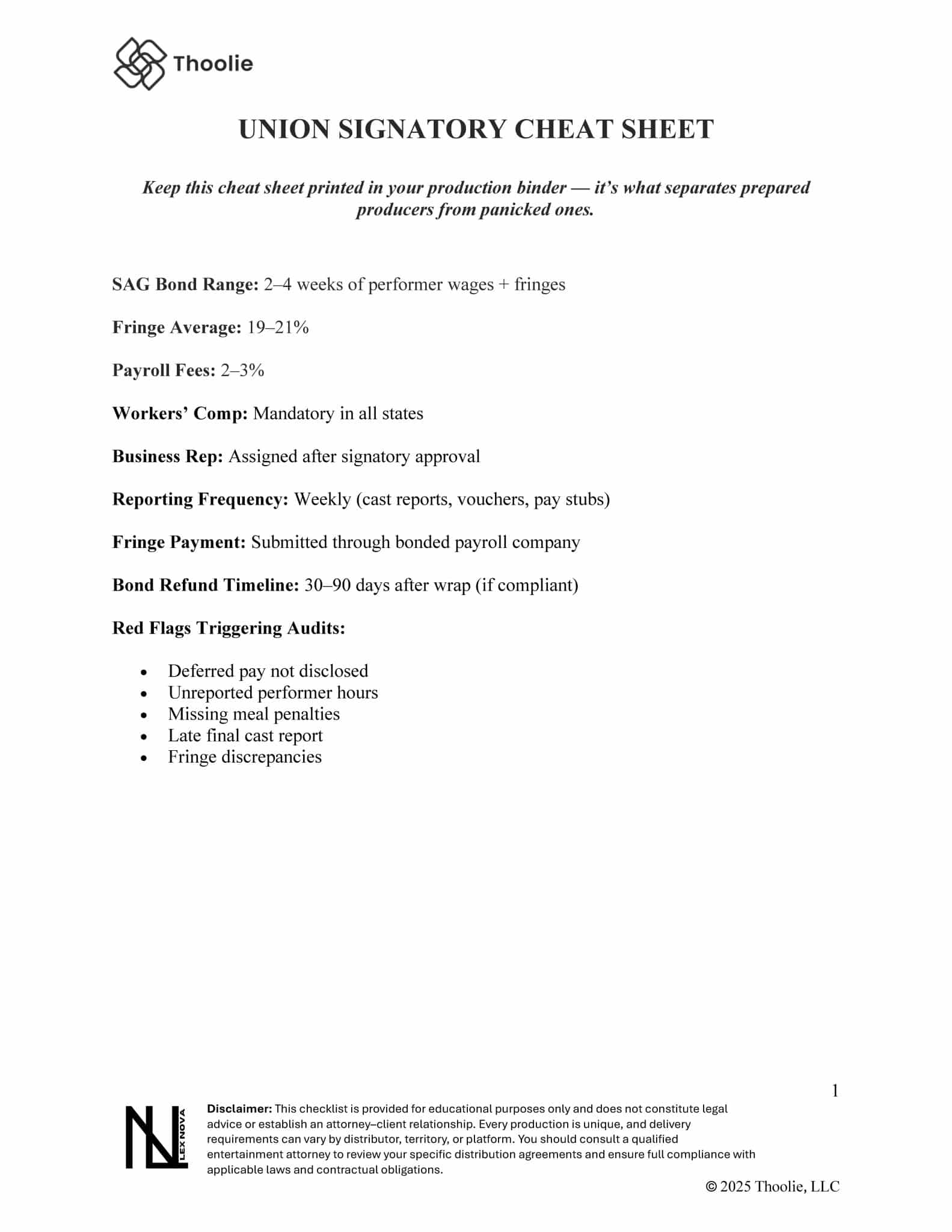 The Ultimate Guide to Becoming a Union Signatory | SAG-AFTRA, DGA, WGA ...